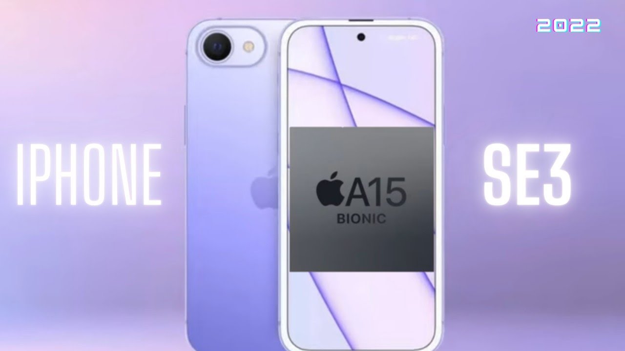 iPhone SE 3 introduction 2002 - YouTube