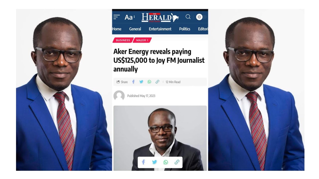 Multi media Journalist Evans Mensah responds to Larry Dogbey 125k ...