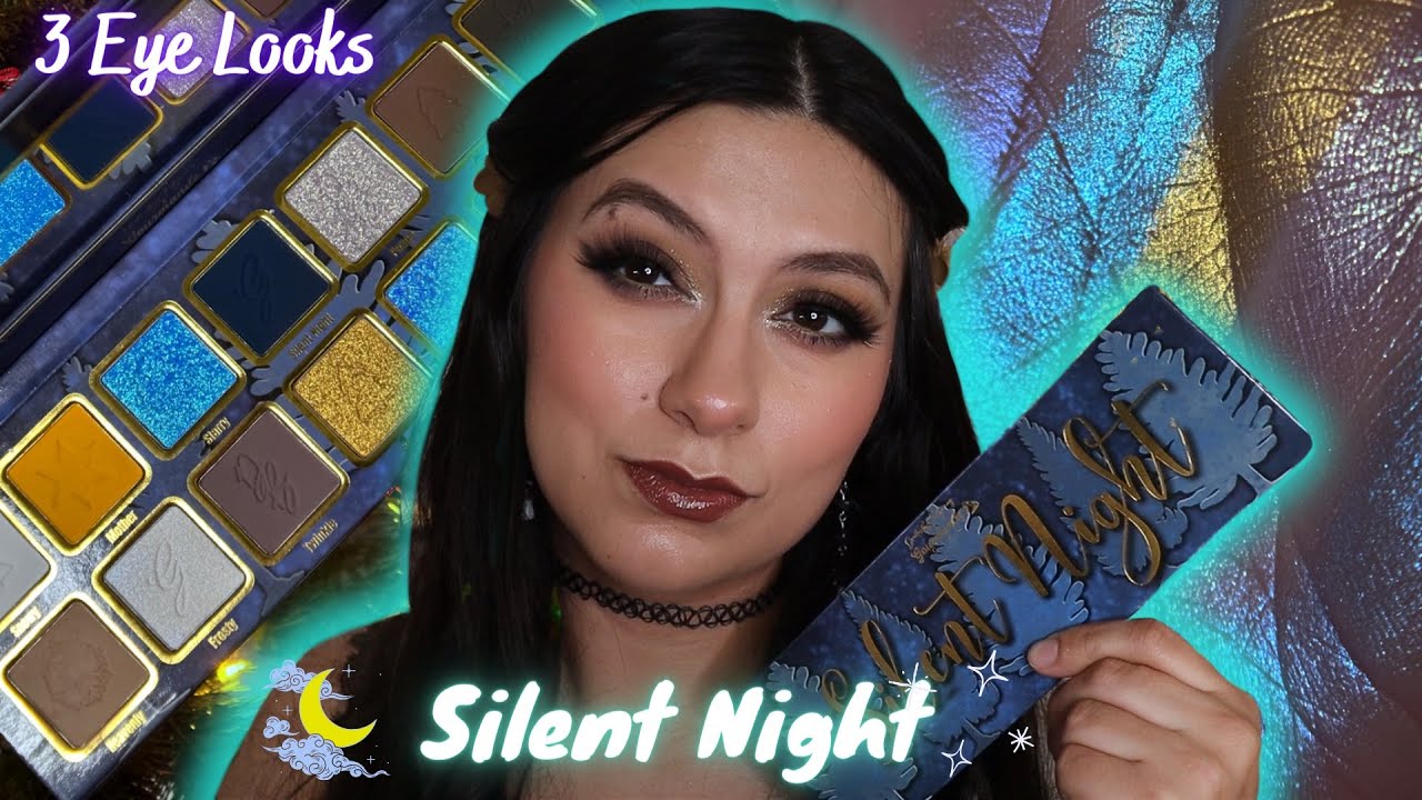 GOURMANDE GIRLS SILENT NIGHT X DOODLES BY THE BUNNY PALETTE REVIEW ...