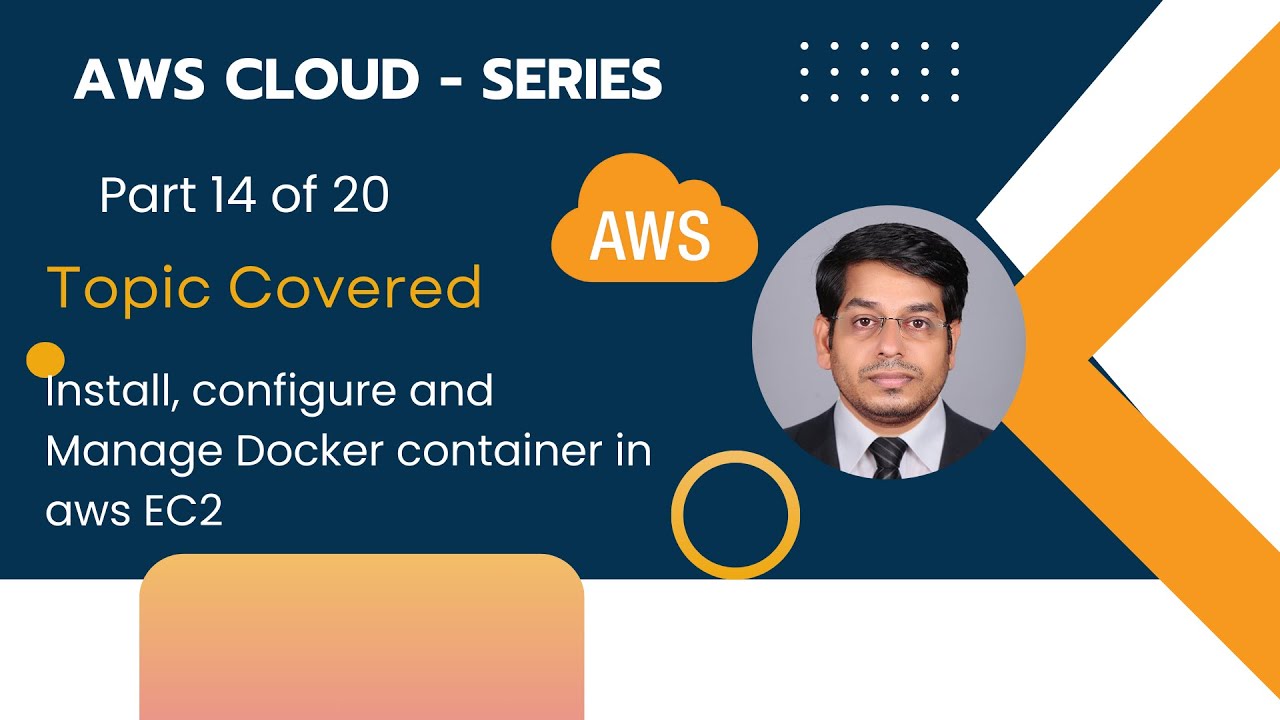 # Install, configure and Manage Docker container in aws EC2 | Ekascloud | English - YouTube