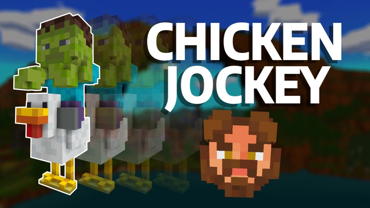 I Built The Chicken Jockey From The MC Movie... Here's How You Build it ...