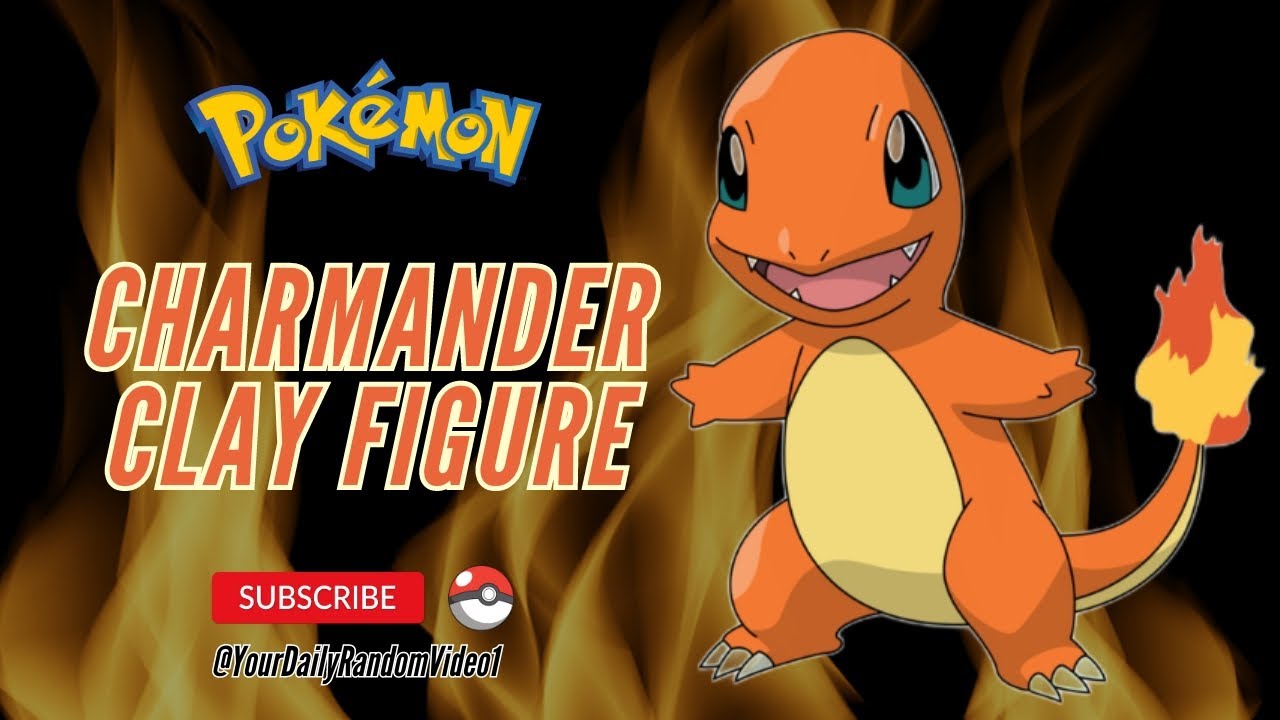 HOW TO MAKE CHARMANDER from clay | Pokémon Clay Tutorial DIY - YouTube