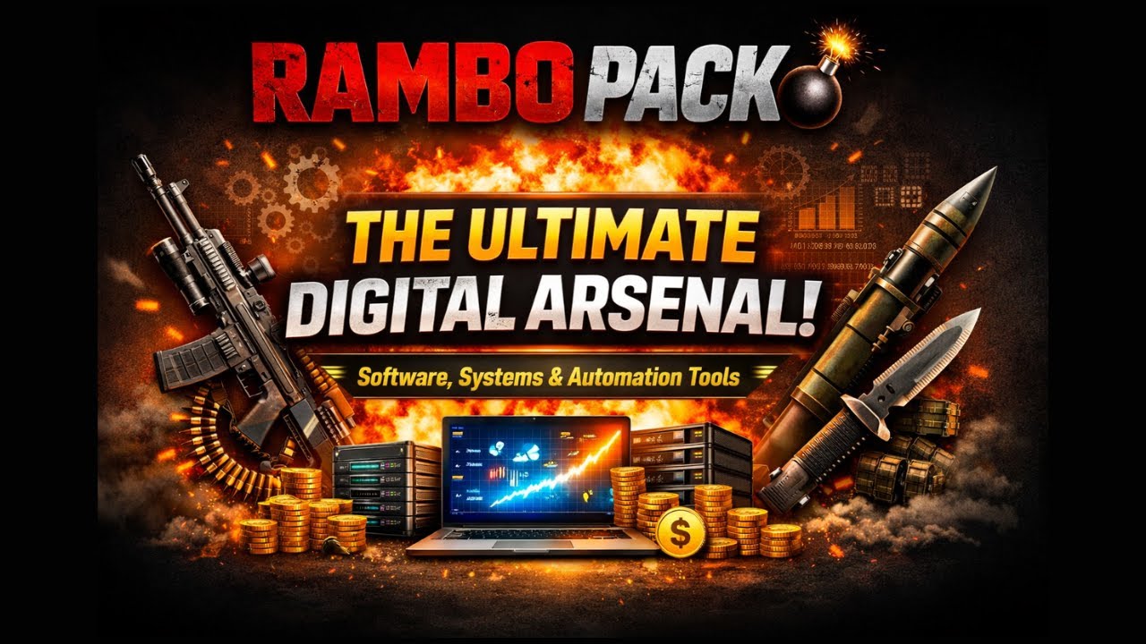 Is RAMBO PACK 💣 The MOST POWERFUL DIGITAL TOOLKIT for Advanced Users ...