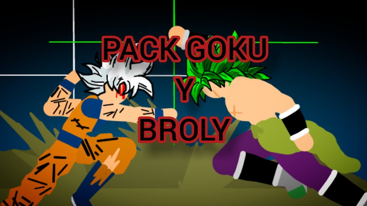 Sebasanchz-pivot pack Goku y Broly ultimate - YouTube