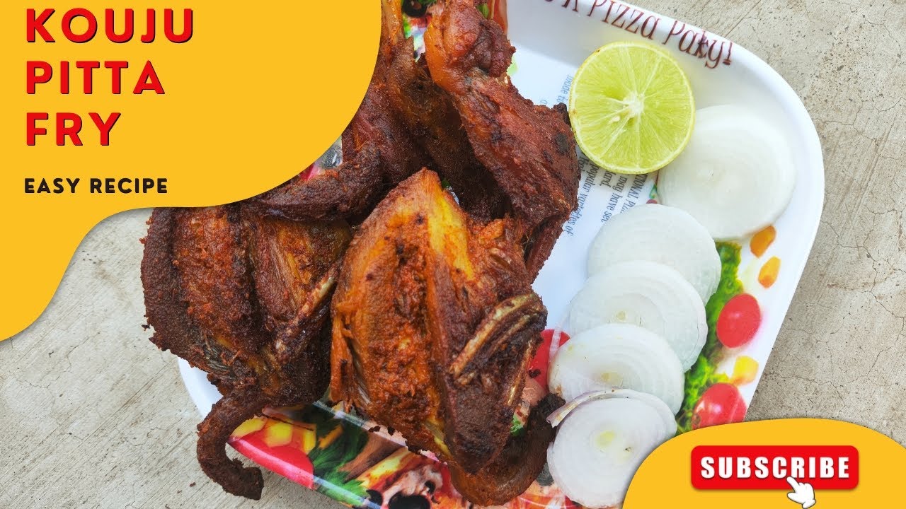 Kouju pitta fry // very easy and tasty // sunday special kouju pitta fry recipe - YouTube