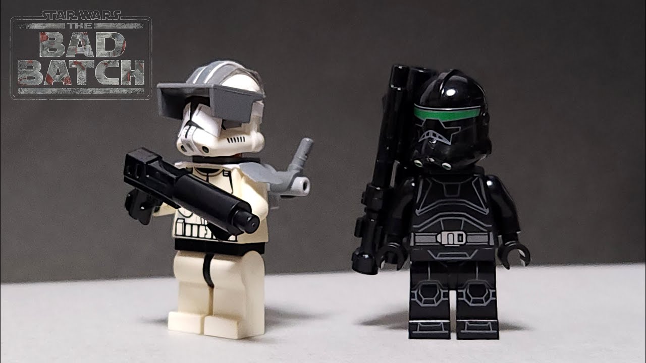 LEGO Star Wars Bad Batch Commander Cody custom minifigure MOC - YouTube