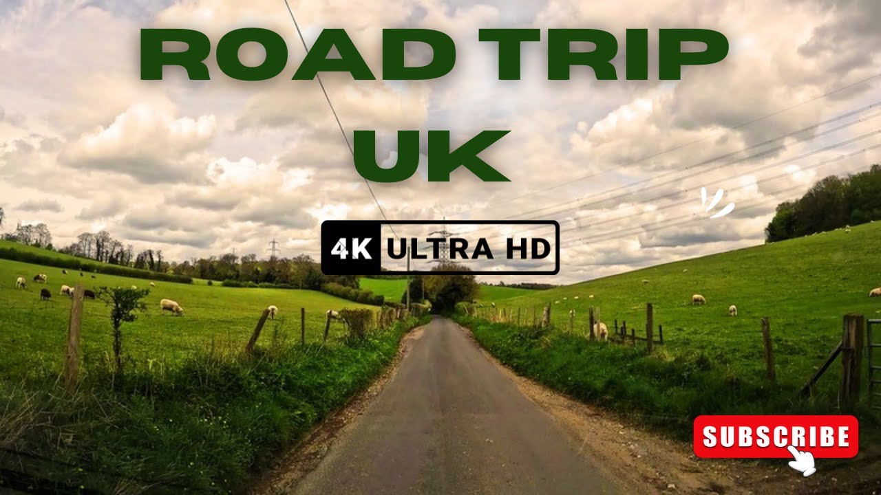 4K England Road Trip 🚗 | Driving Through the British Countryside ...