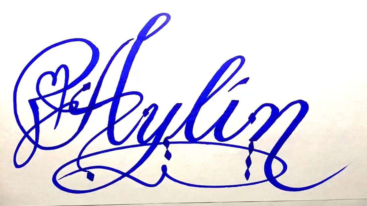 Aylin Name Signature Calligraphy Status | How to Draw, Cursive ...