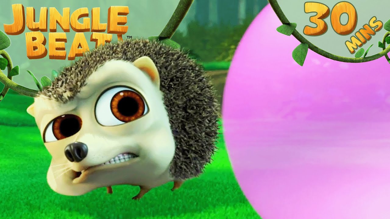 ANIMALS & BUBBLES | Bubble Trouble | Jungle Beat: Munki & Trunk | Full ...