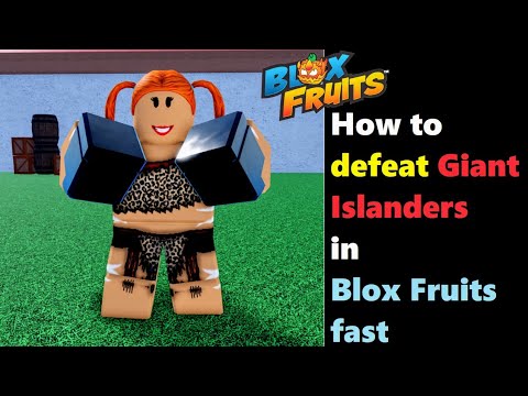 Find & Defeat Giant Islanders in Blox Fruits fast #roblox #bloxfruits # ...