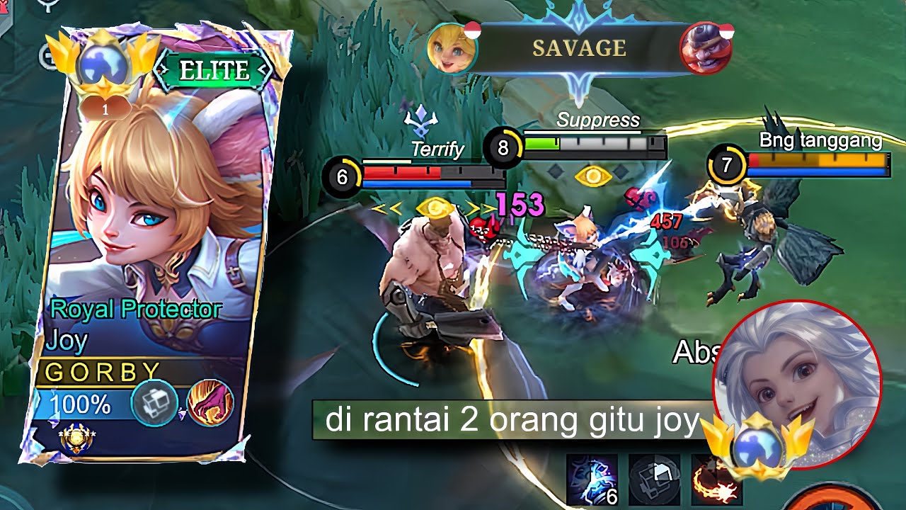 Joy Vs Full Counter!? Sekuat ini Joy di Explane dgn Emblem dan Item ini ...