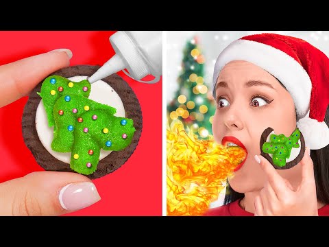BATAILLES DE BLAGUES POUR DES FÊTES PIMENTÉES || Cris et Bricolage de Noël par 123GO! SCHOOL