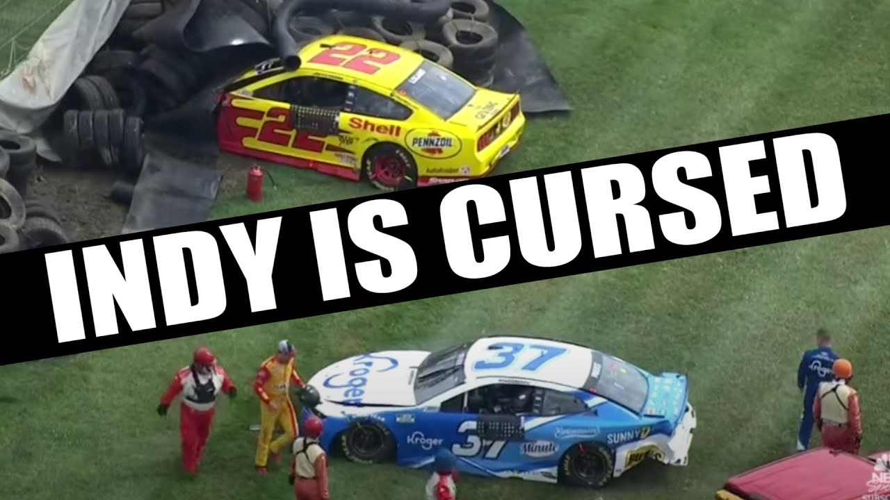 NASCAR at Indy is CURSED - Verizon 200 at the Brickyard Review - YouTube