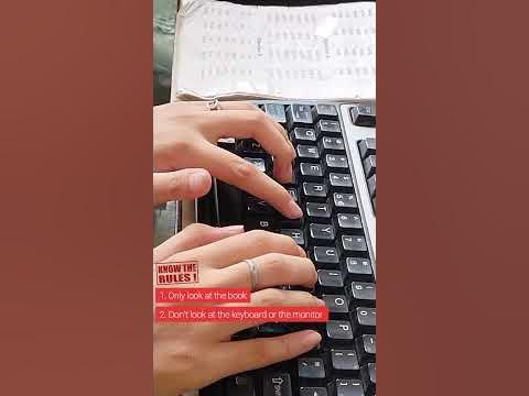 Beginner Typing Lesson With Rules. - YouTube