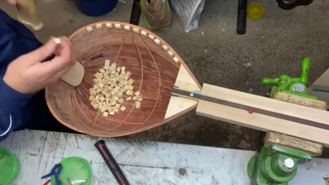 Κατασκευή μπουζούκι Μέρος 15 - Greek Bouzouki how it's made Part 15 ...