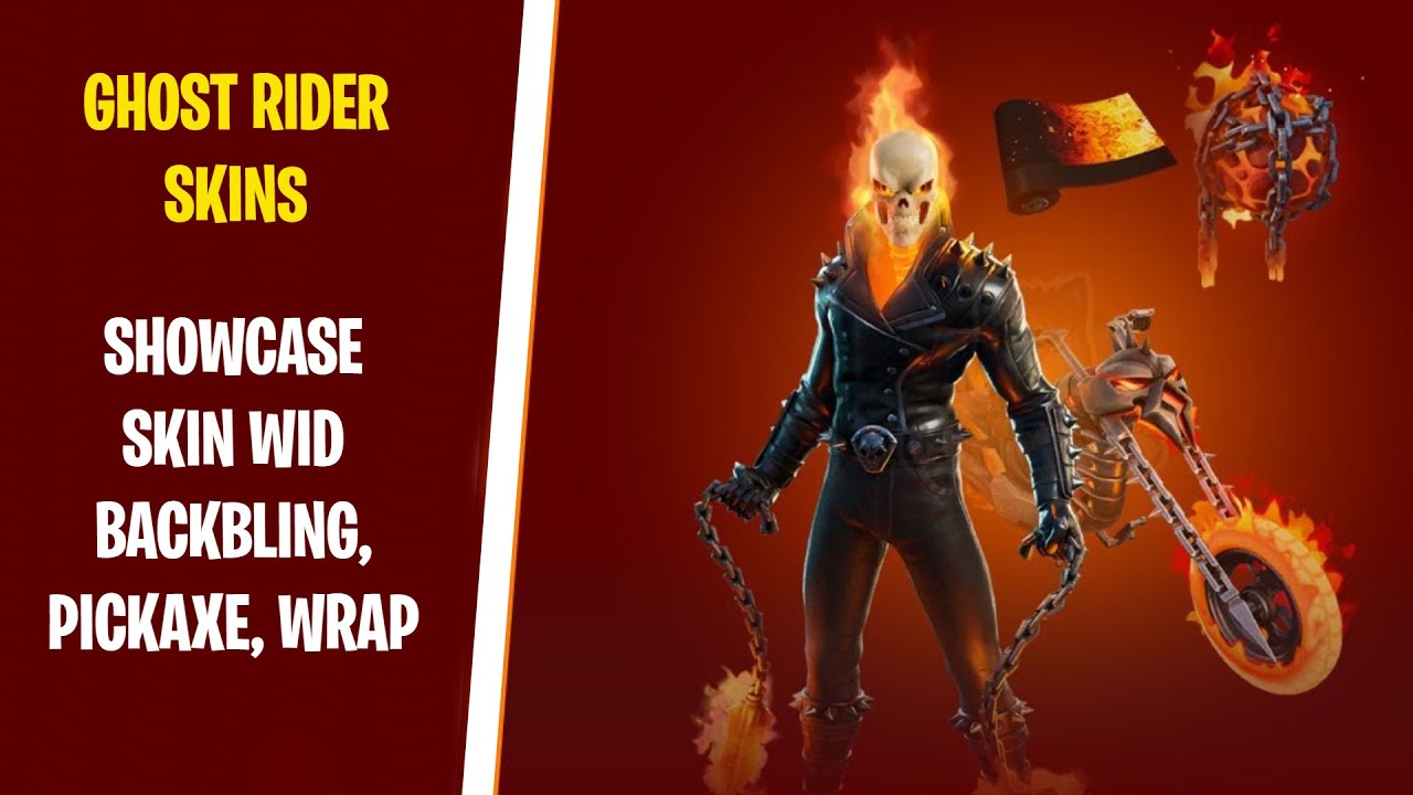 Ghost Rider Bundle - Ghost Rider Skin, Ghost Glider, Soulfire Chains ...