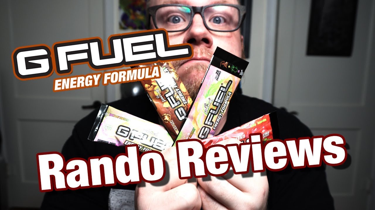 Rando Reviews #6 - G-Fuel Energy Drink for Gamers - YouTube