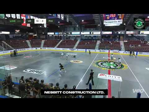 Victoria Jr Shamrocks vs Port Coquitlam Jr A Saints - YouTube