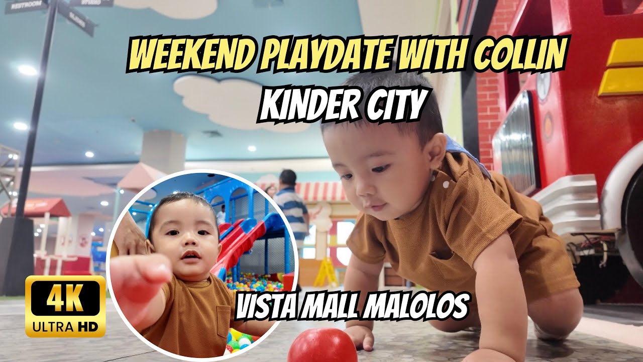 PLAYDATE ON A WEEKEND! EXPLORING KINDER CITY, MALOLOS! HUGE INDOOR ...