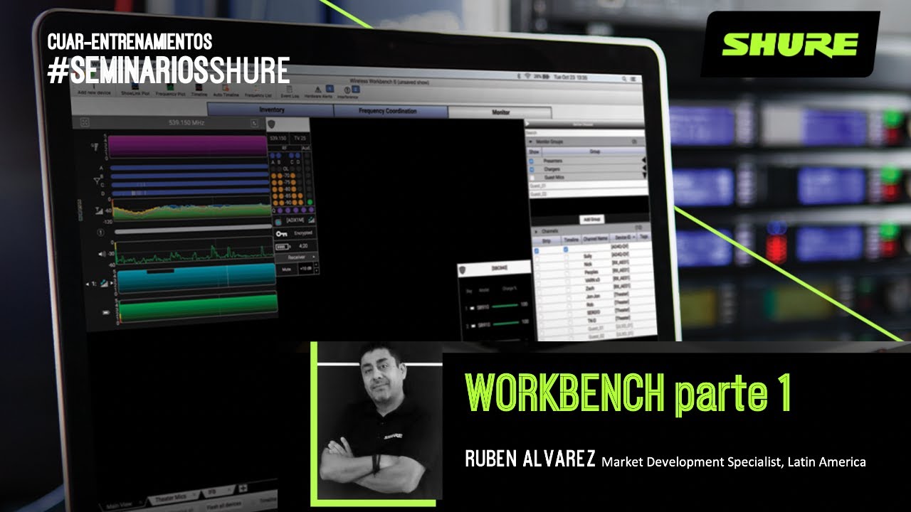 Cuar-Entrenamientos Shure - Workbench Parte 1 - YouTube