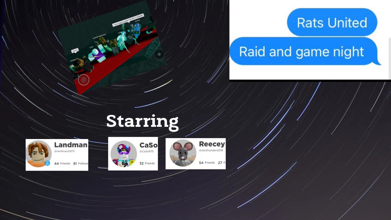 Rats United (raid and game night) - YouTube