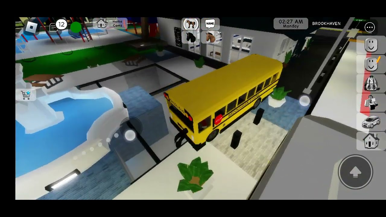 FUNNY MOMENT IN ROBLOX BUS BROOKHAVEN RP - YouTube