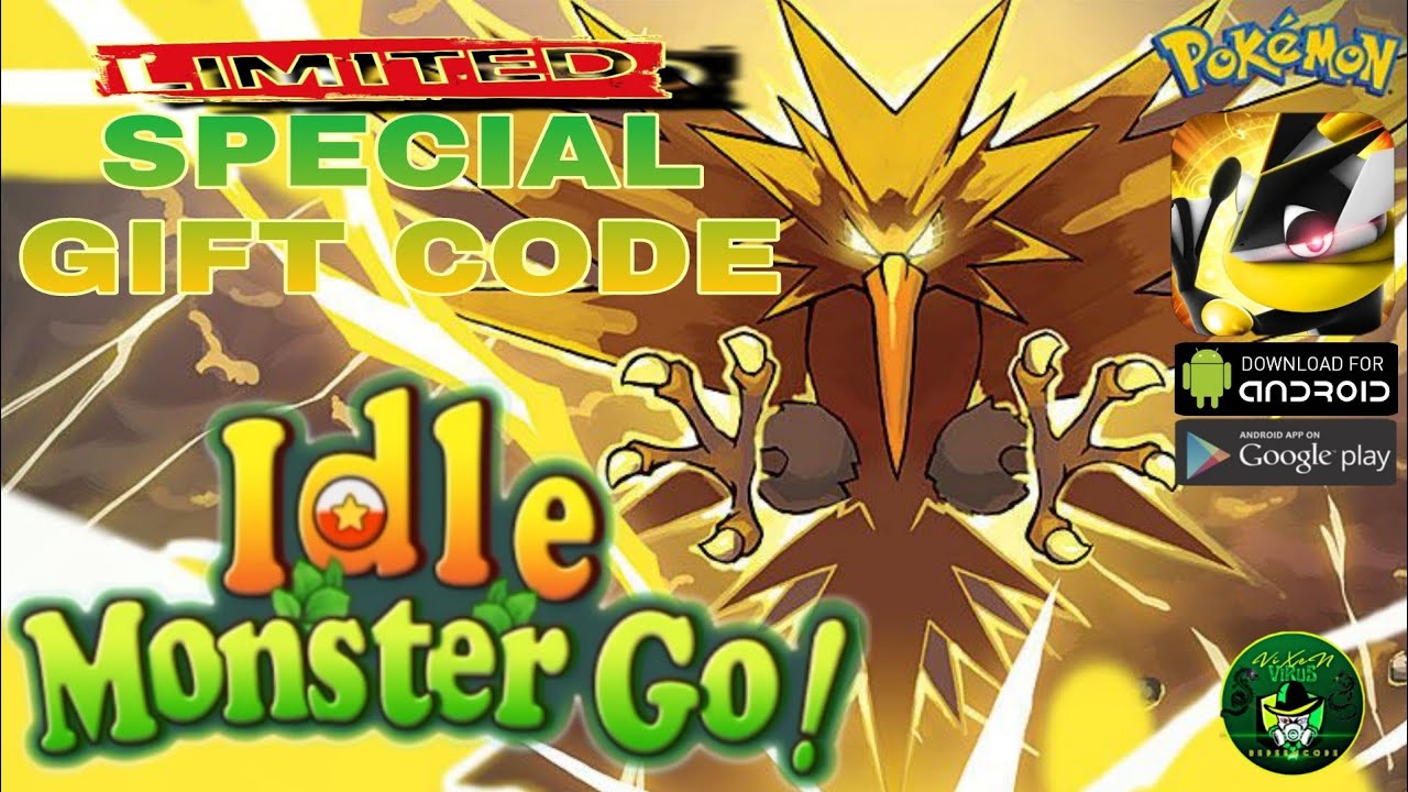Idle Monster GO! Limited Special Gift Code 🎁 FREE VIP5 🤩 Brand New ...