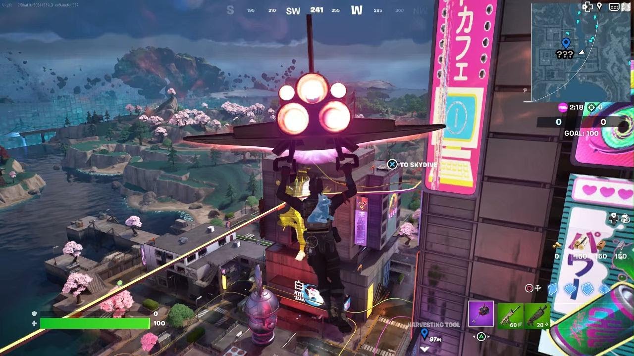 Fortnite Chapter 4 Season 2 New Mega City POI Practice on Team Rumble ...