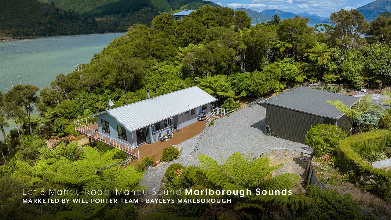 Lot 3 Mahau Road, Mahau Sound, Marlborough Sounds - YouTube
