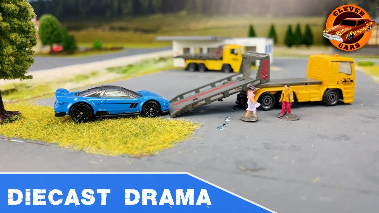 Most Detailed Diecast Model Cars Showcase – Hot Wheels Crash Scene ...
