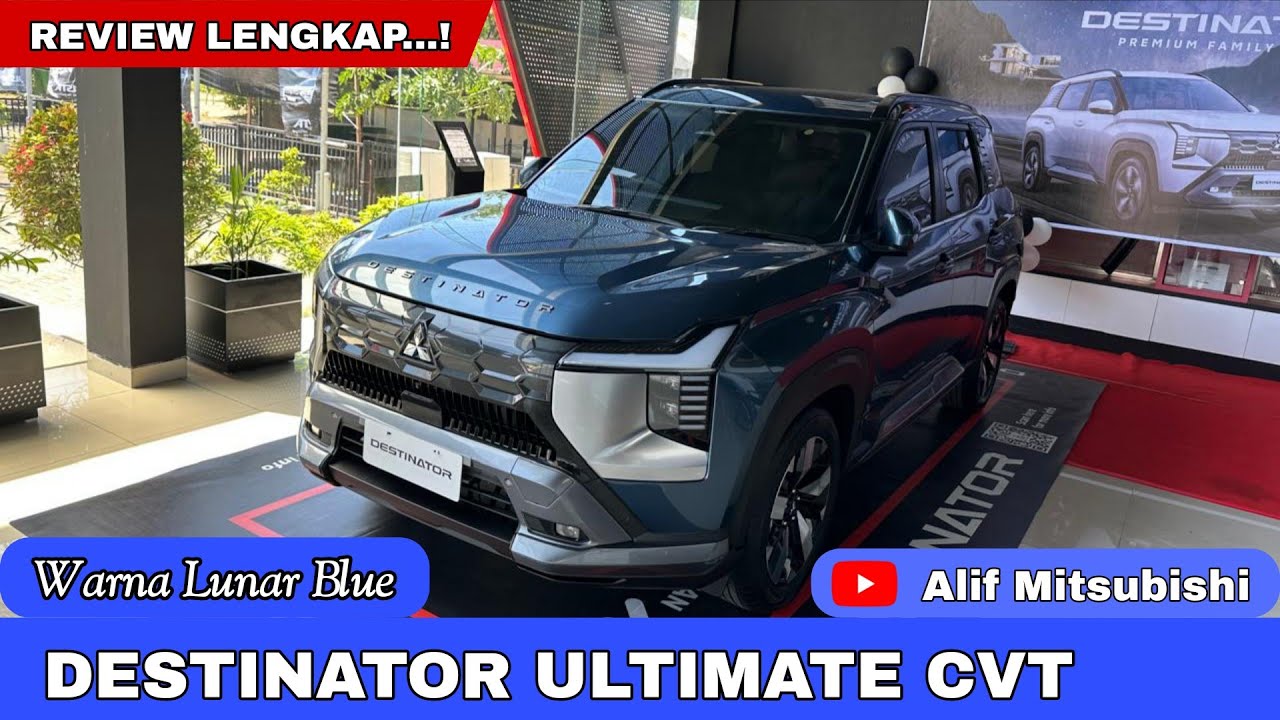 Review Lengkap Mitsubishi Destinator Ultimate CVT warna Biru (Lunar ...