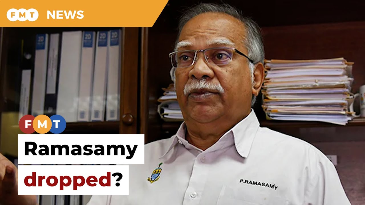 Ramasamy dropped as DAP candidate in Penang? - YouTube