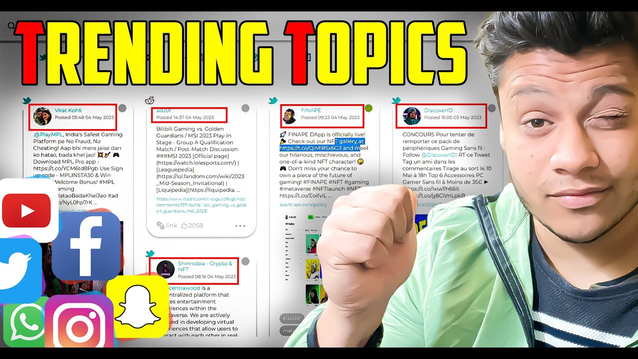 Find Trending Topics on Social Media | Best Website for Trending Topics ...