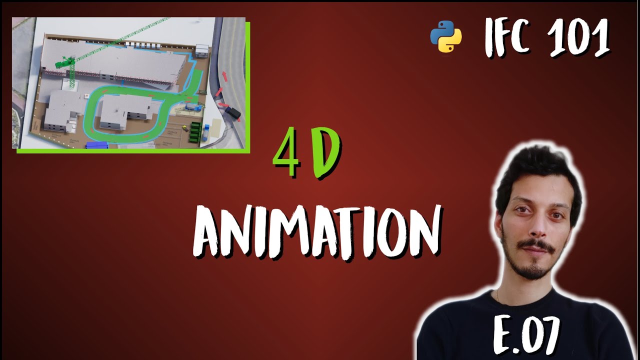 BIM 4D Animation with BlenderBIM - A quick Guide (IFC 101 - E.07) - YouTube
