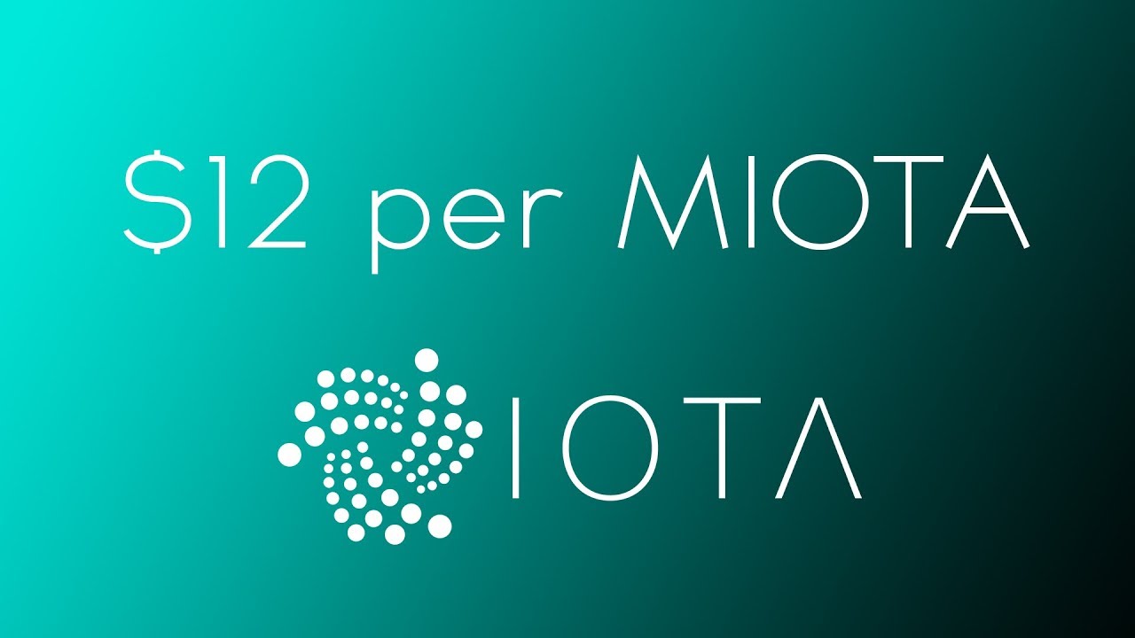 how easily IOTA can go TO $12 - YouTube
