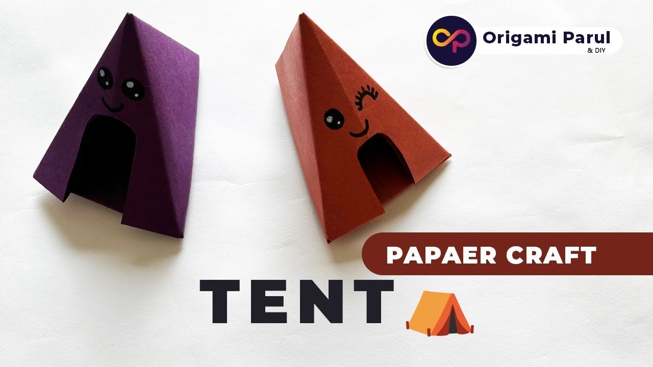Instant Origami Tent Creation Without ANY Experience! - YouTube