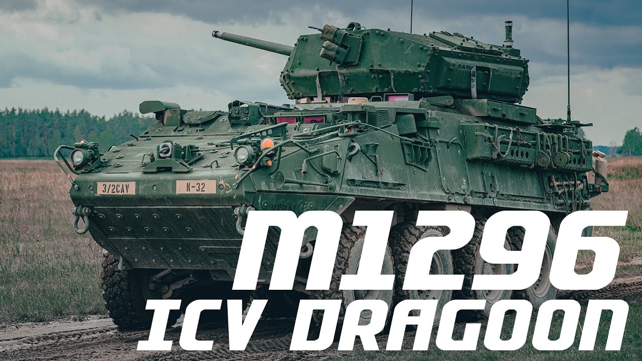 30mm Upgunned Stryker M1296 ICV-D - YouTube