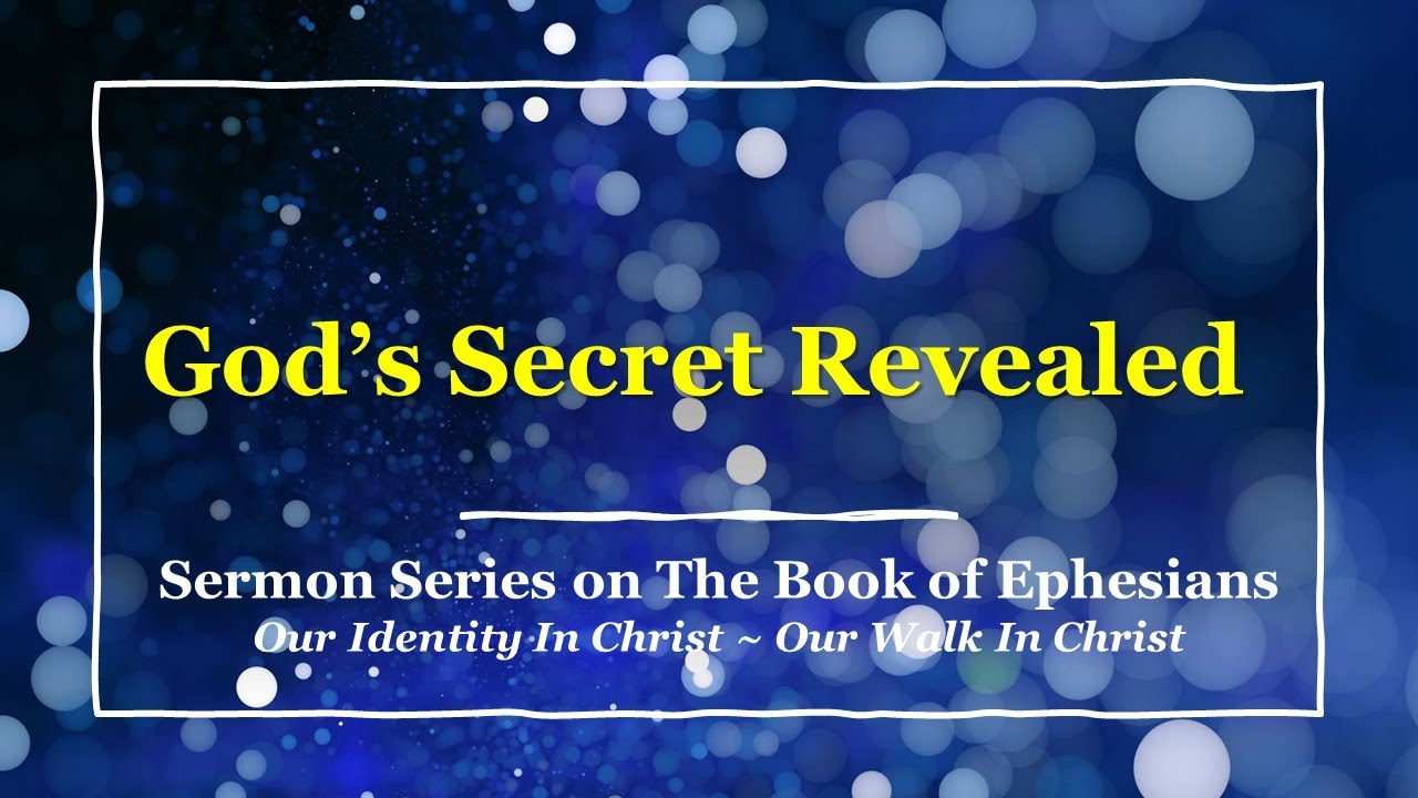 God's Secret Revealed - July 26, 2020 - YouTube