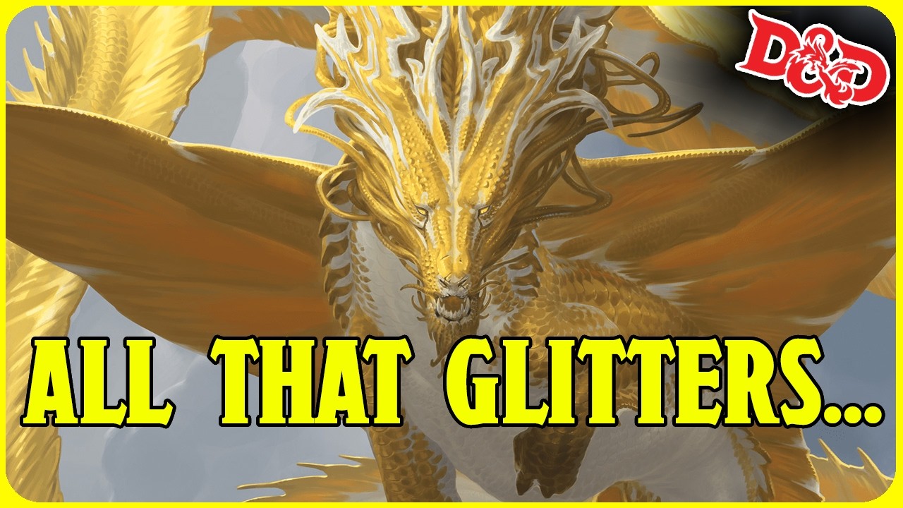 Gold Dragon DEEP Dive for Dungeons and Dragons! - YouTube