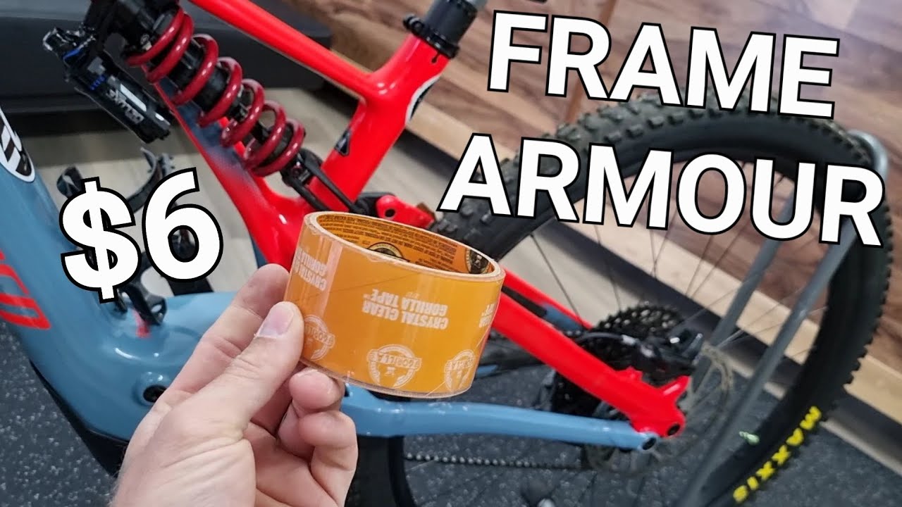 Best value Frame Armour for your Mountain bike - YouTube