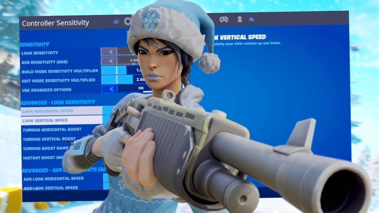 BEST CONTROLLER SENSITIVITY in Fortnite Chapter 2 BEST SETTINGS FOR ...