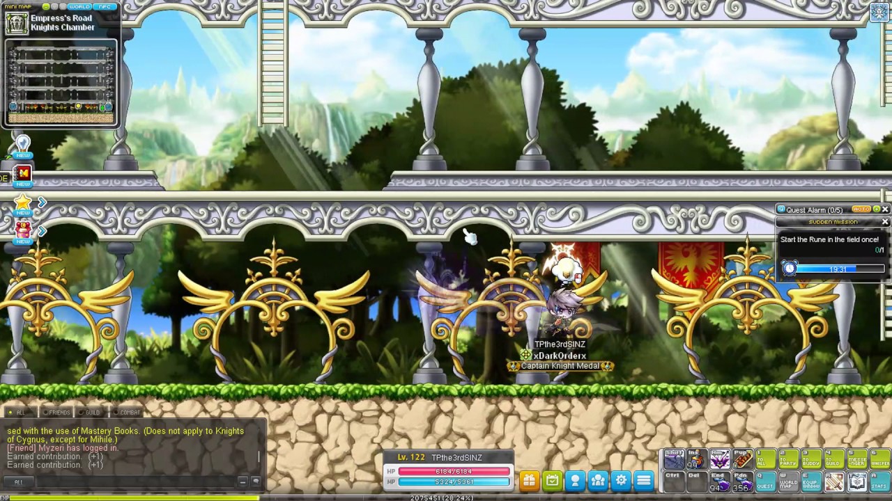 [MSEA V] How To Get KoC Maple Warrior Skill - YouTube