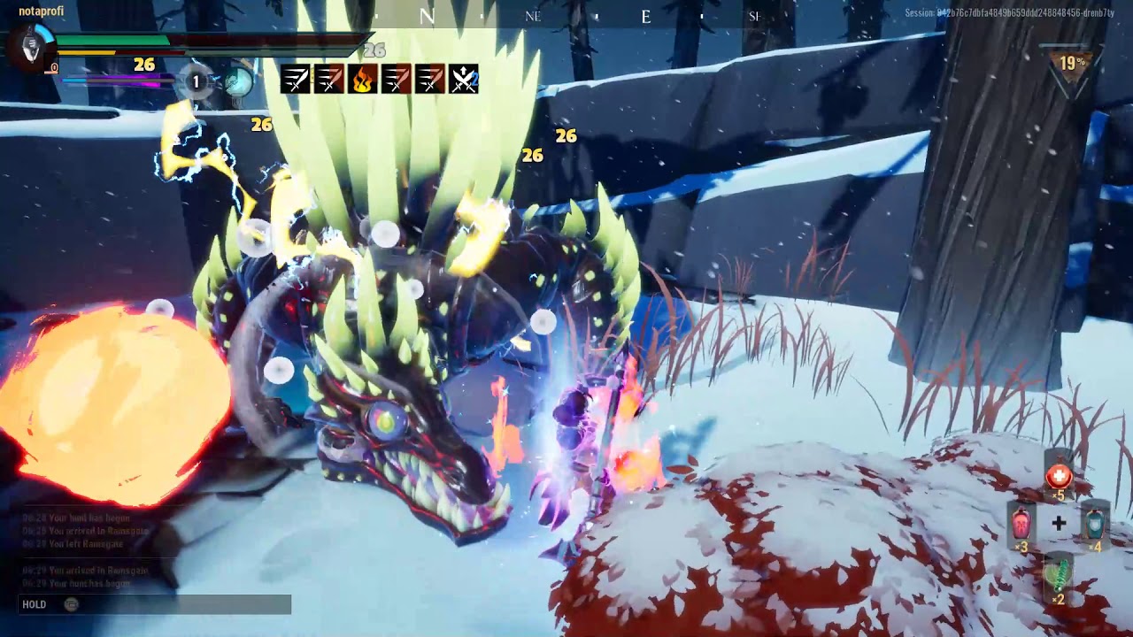 Dauntless - Maximum attack speed with Axe - from Gear only - YouTube