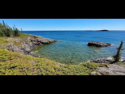 Isle Royale: Scoville Point - Stoll Memorial Trail - YouTube