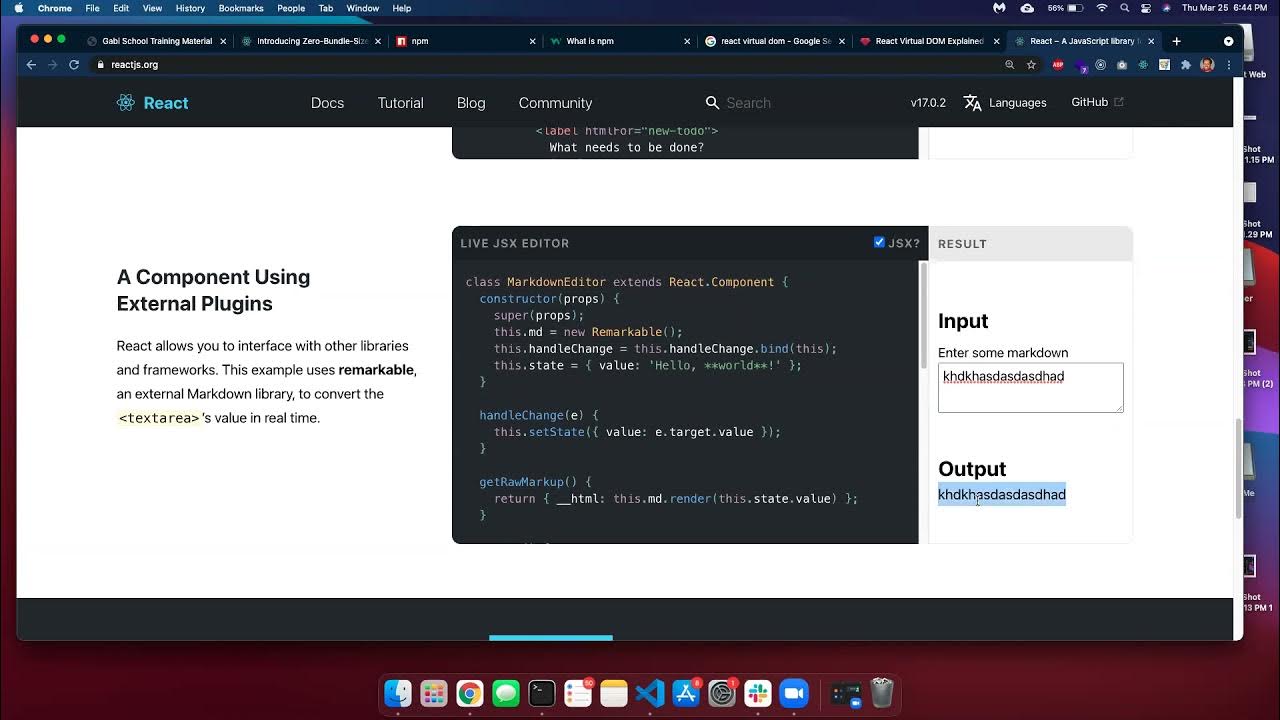 WEB01 - React - React Components - Part time - YouTube