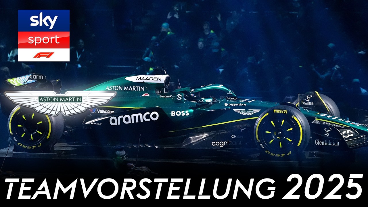 Aston Martin Aramco Formula One Team – Formel 1 Launch-Event in London ...