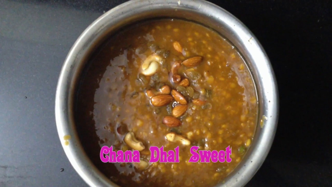 Chana Dhal Sweet - YouTube