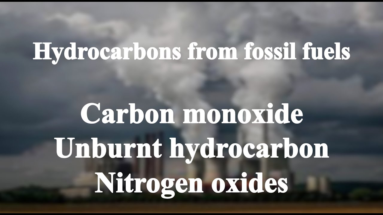 20_7 Carbon monoxide, unburnt hydrocarbon, nitrogen oxides丨Hydrocarbons ...