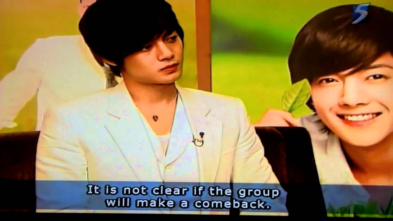 SS501 leader KHJ news in Channel 5 - YouTube