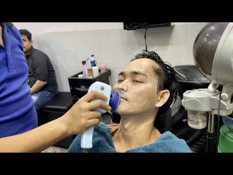 PIJAT BARBAR TERNIKMAT DI INDIA!SAMPE MUKA DI AMPLAS PAKE MESIN!BARBAR MANA SAMA PIJAT JALANAN!